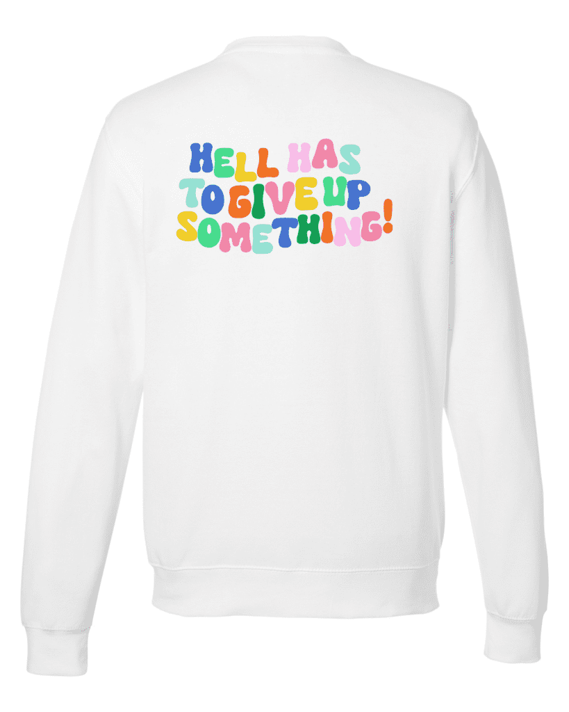 EVERYWHERE Crewneck (White) | True Vine Ministries